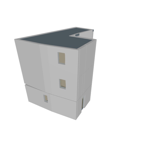 Modelo arquitectónico E01 - BIMserver.center