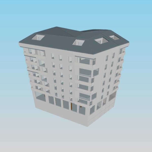 Arch_Edifcio de viviendas - BIMserver.center