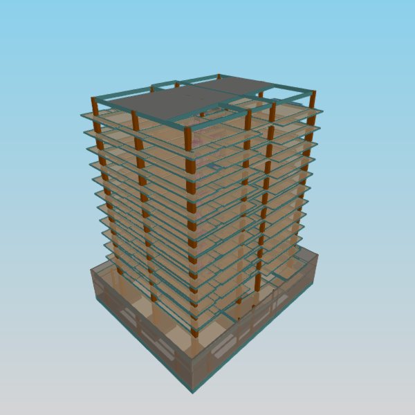 Edificio de 13 niveles - BIMserver.center
