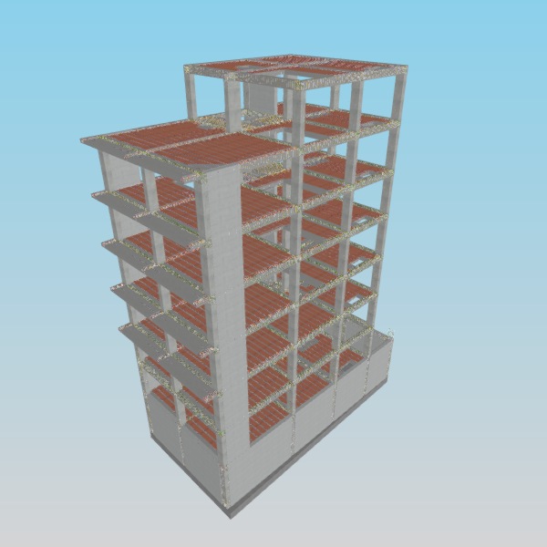 MULTIFAMILIAR, SOTANO + 7 NIVELES - BIMserver.center