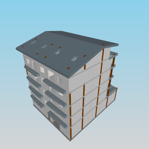 Residential Building - Demo - BIMserver.center